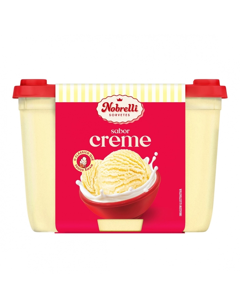 POTE 1,3 L NOBRELLI CREME TRADICIONAL
