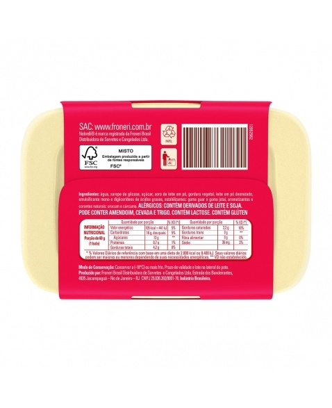 POTE 1,3 L NOBRELLI CREME TRADICIONAL