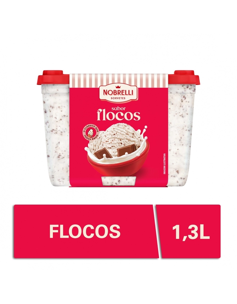 POTE 1,3 L NOBRELLI FLOCOS TRADICIONAL