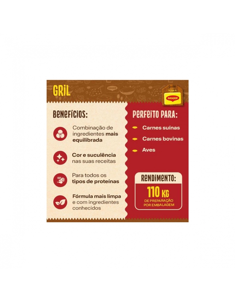 FOOD GRILL MAGGI 1,1 KG