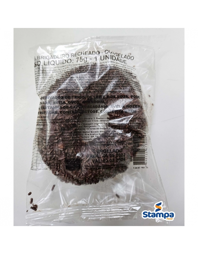 MB RING DONUTS BRIGADEIRO RECHEADO 75G (CX/24)